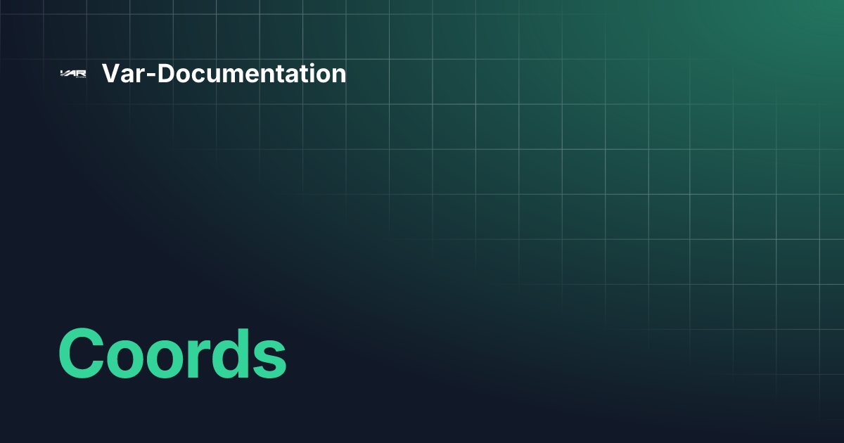 Coords | Var-Documentation